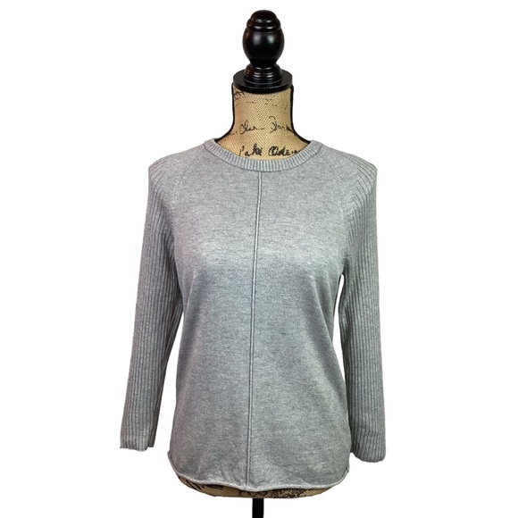 Frame Denim | Sweaters | Frame Foggy Raglan Sweater Large Cashmere ...